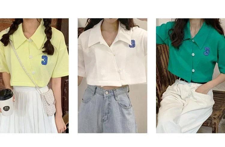 Chuyên Sỉ Áo Polo Croptop Giá Gốc Tại Xưởng